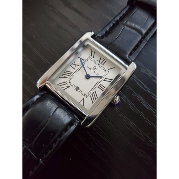Pablo Raez | Accessories | New In Box Pablo Raez 34mm Black Leather ...